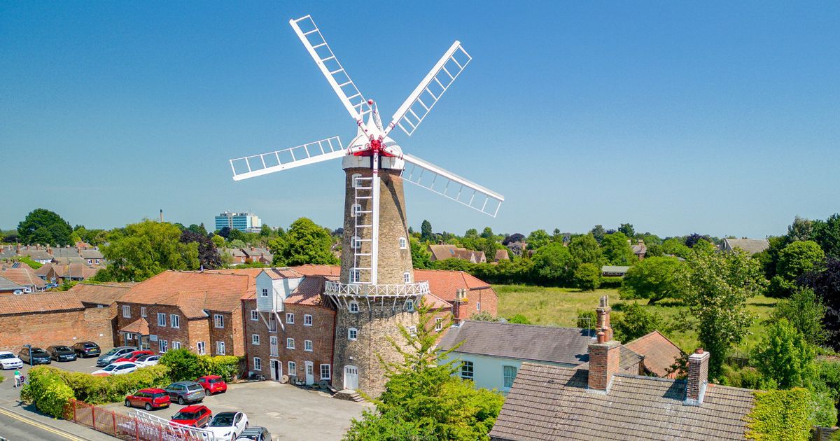 Inside one of Britain's 'biggest' windmills you can…