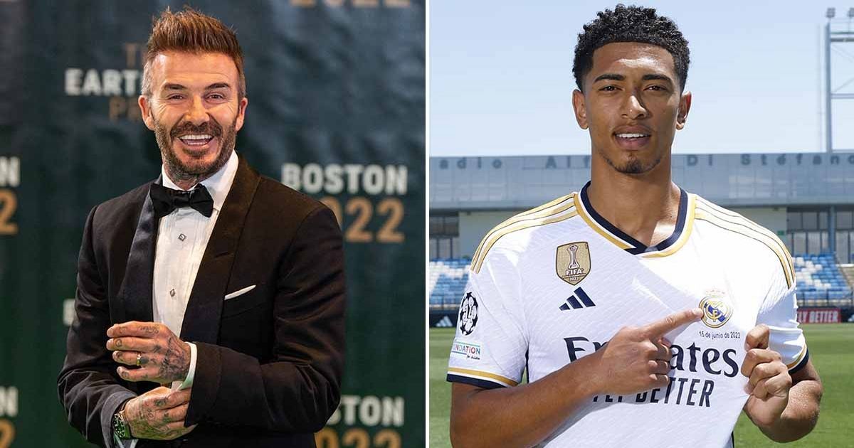 David Beckham's private text to Jude Bellingham after…