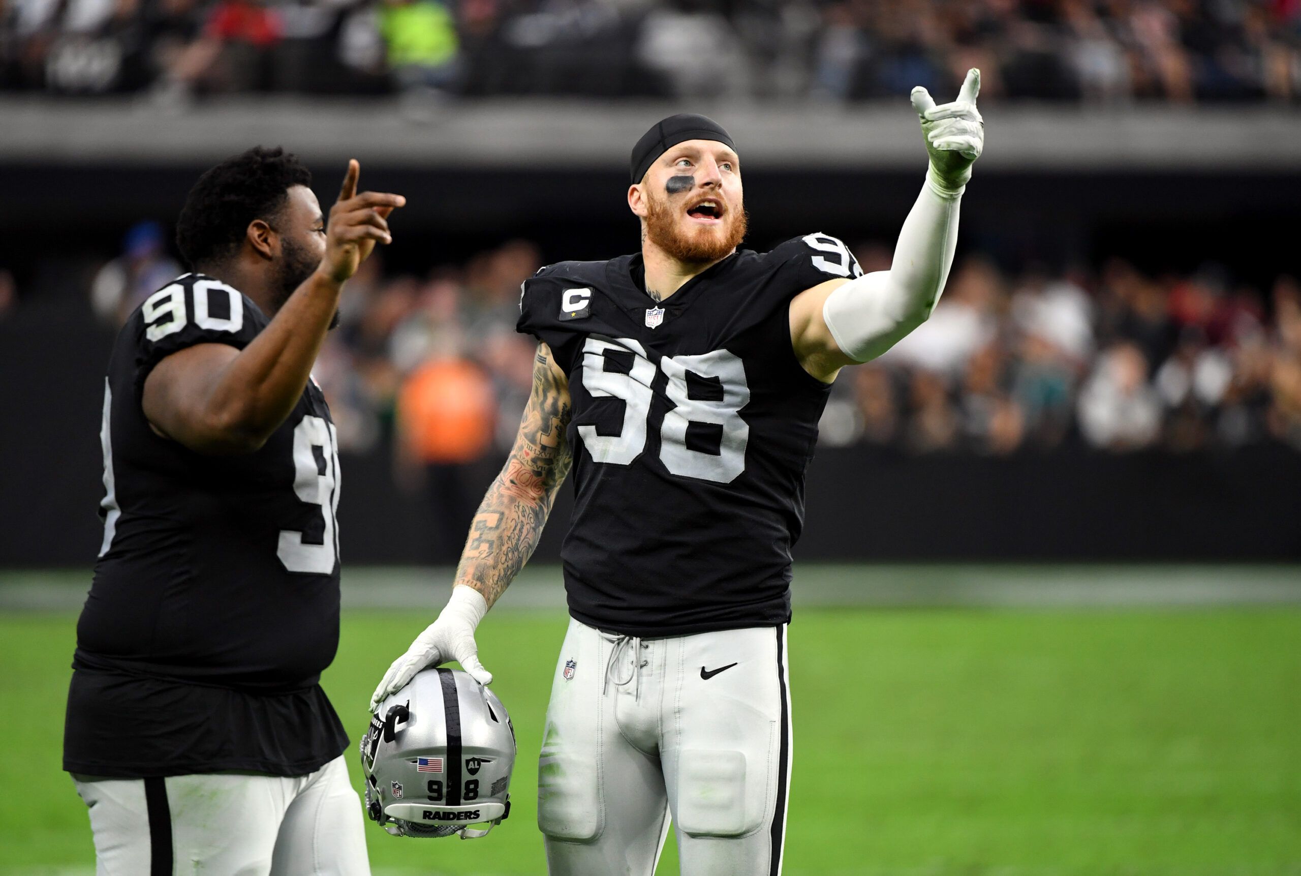 Raiders DE Maxx Crosby ranked as No. 4 EDGE rusher in…