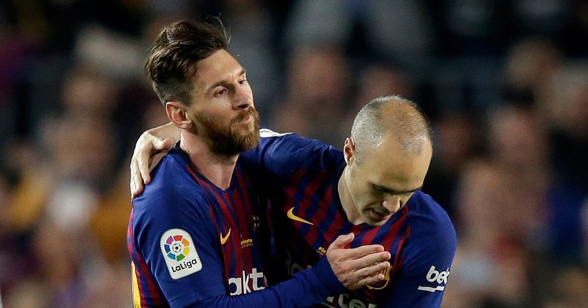 Andres Iniesta tipped to join Lionel Messi at Inter…
