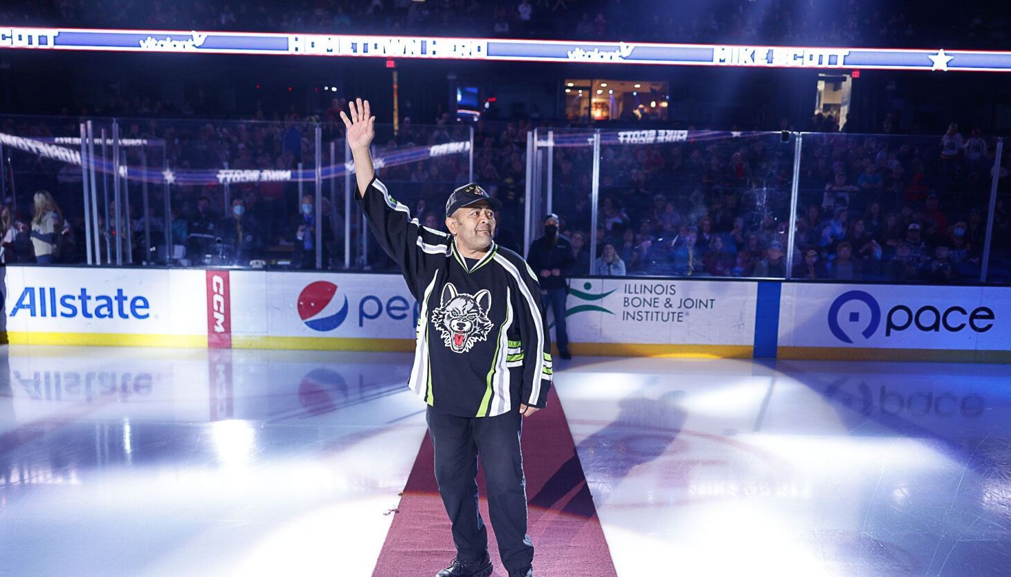 Mike Scott, hockey goalie who was there when you…