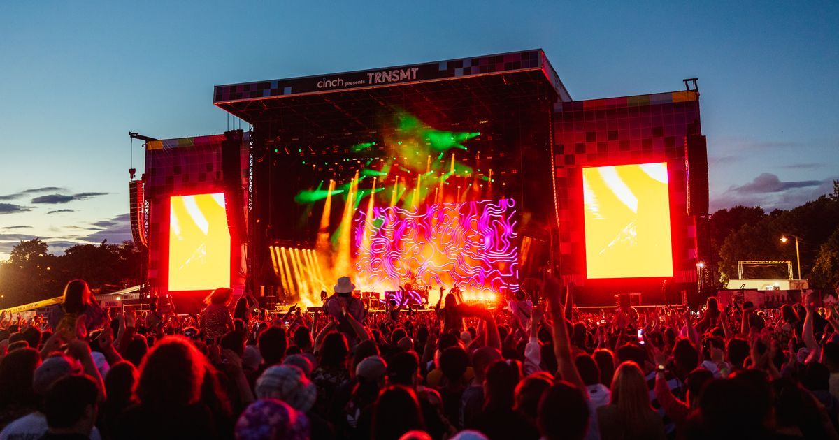 TRNSMT 2023 full line up and stage times with just one…