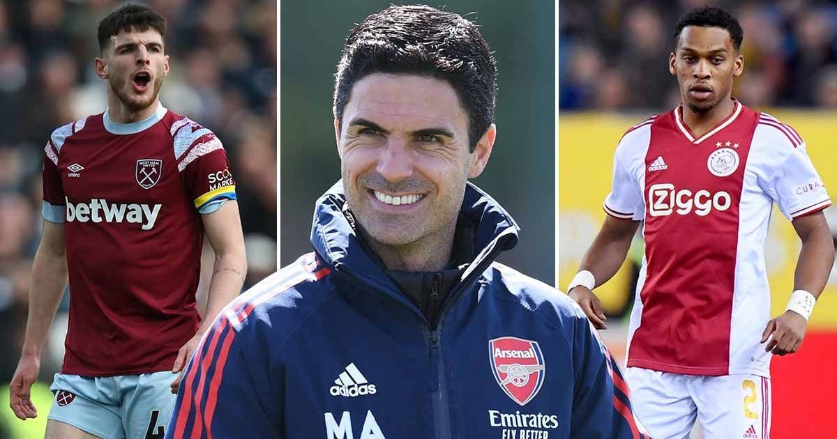 Declan Rice and Jurrien Timber due for Arsenal…