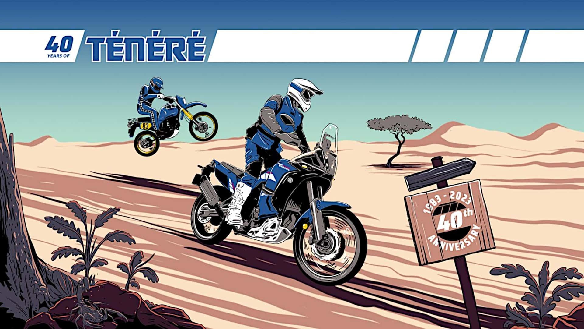 Yamaha Is Bringing Its Ténéré 40th Anniversary Tour…