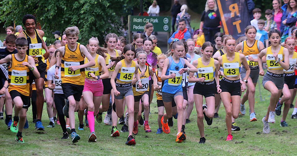 East Kilbride club Calderglen Harriers host hundreds…