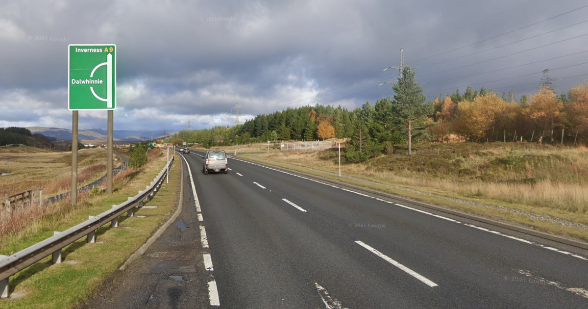 Cyclist in hospital after A9 crash with lorry leaving…