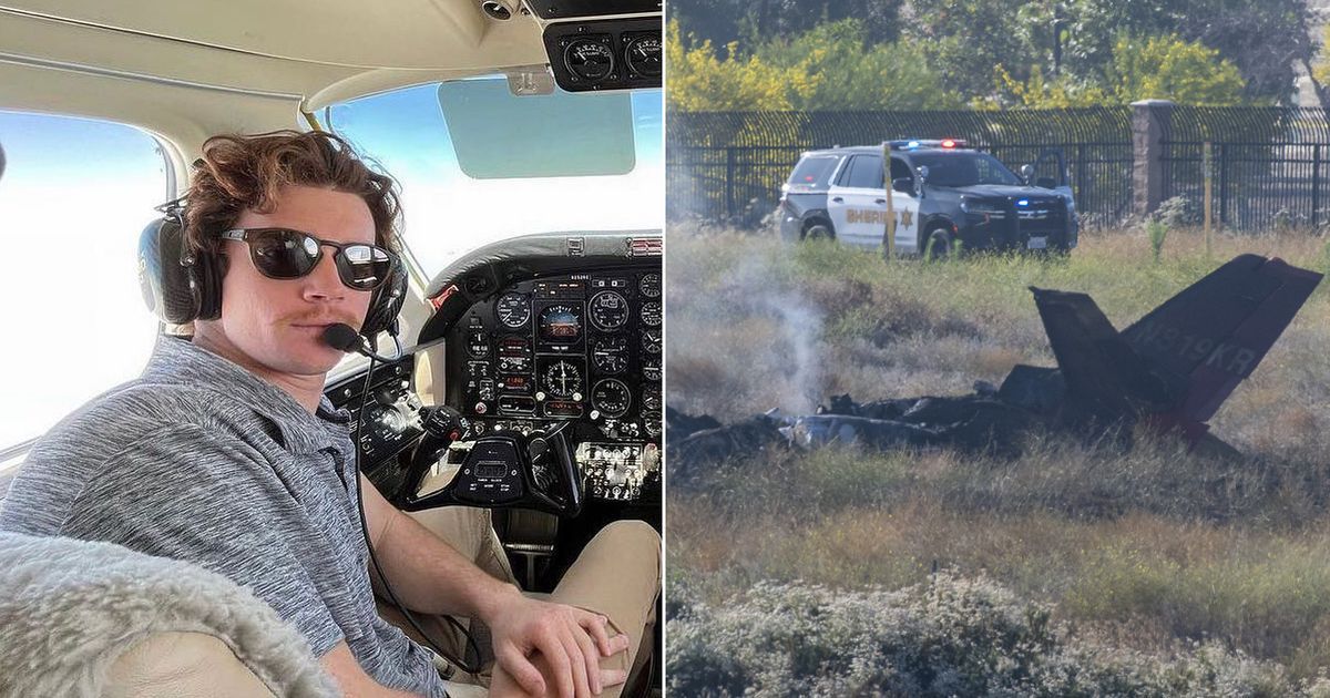 California plane crash: 'Great' pilot among six people…