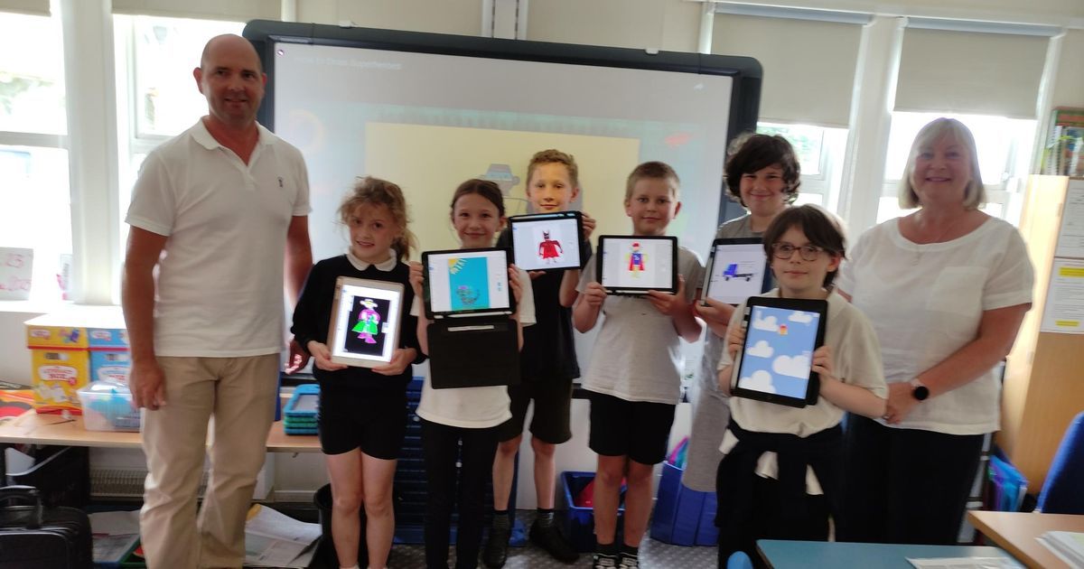 Colvend Primary pupils and parents take part in…
