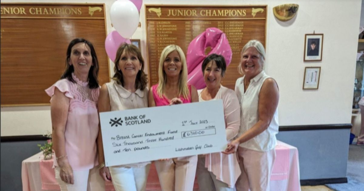 Lochmaben Golf Club's Pink Ladies Day raises more than…