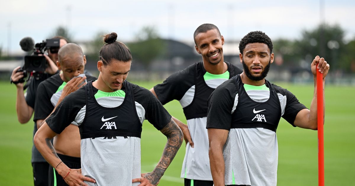 Where Liverpool's first eight players back at work…