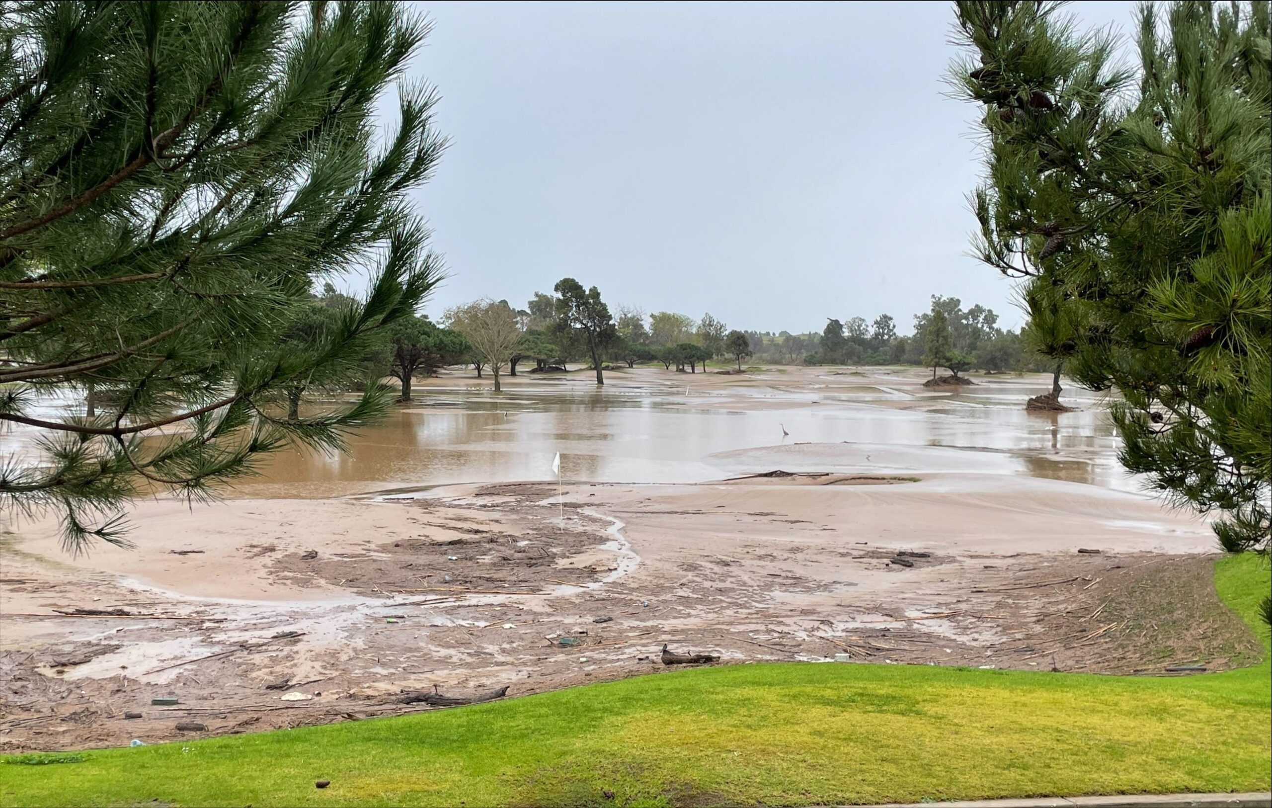 Six months after flood, this California muni golf…