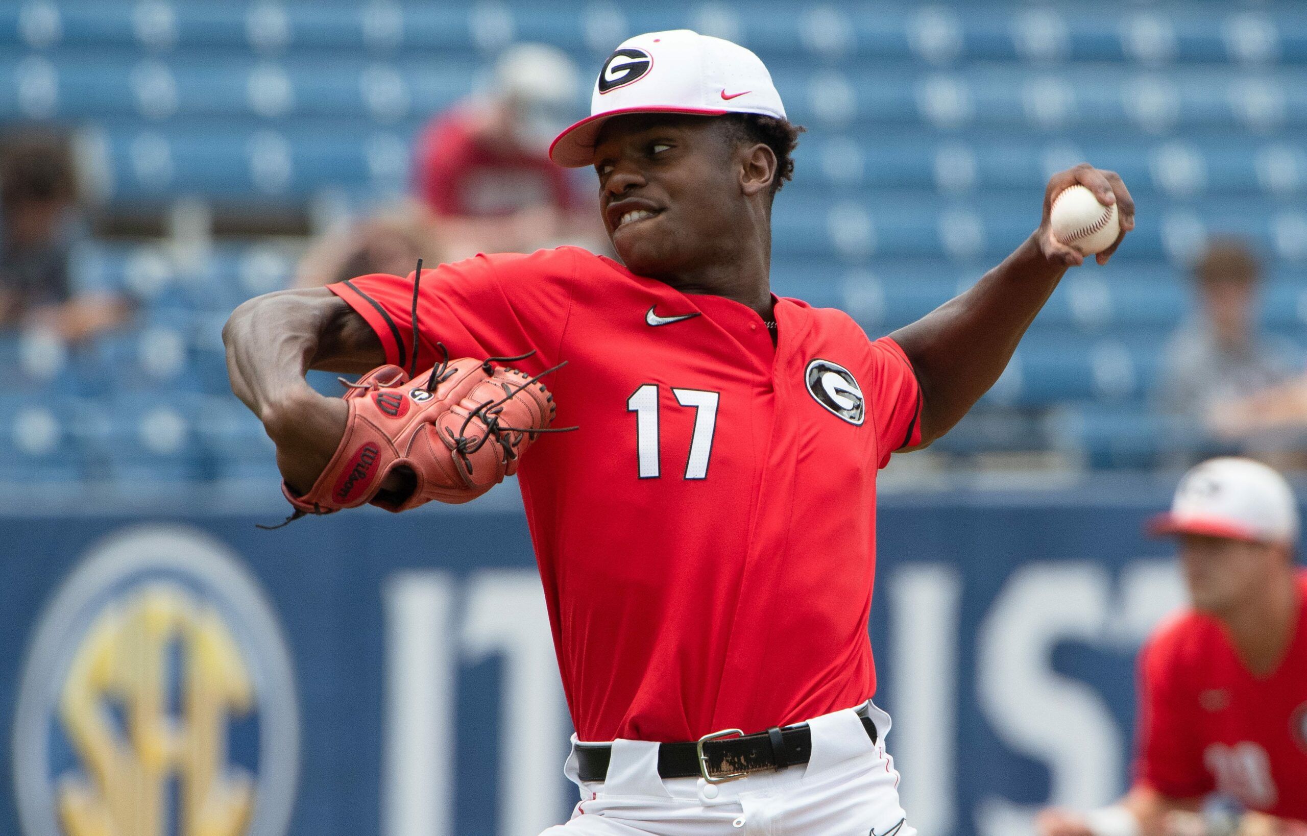 Pirates draft standout Georgia pitcher Jaden Woods