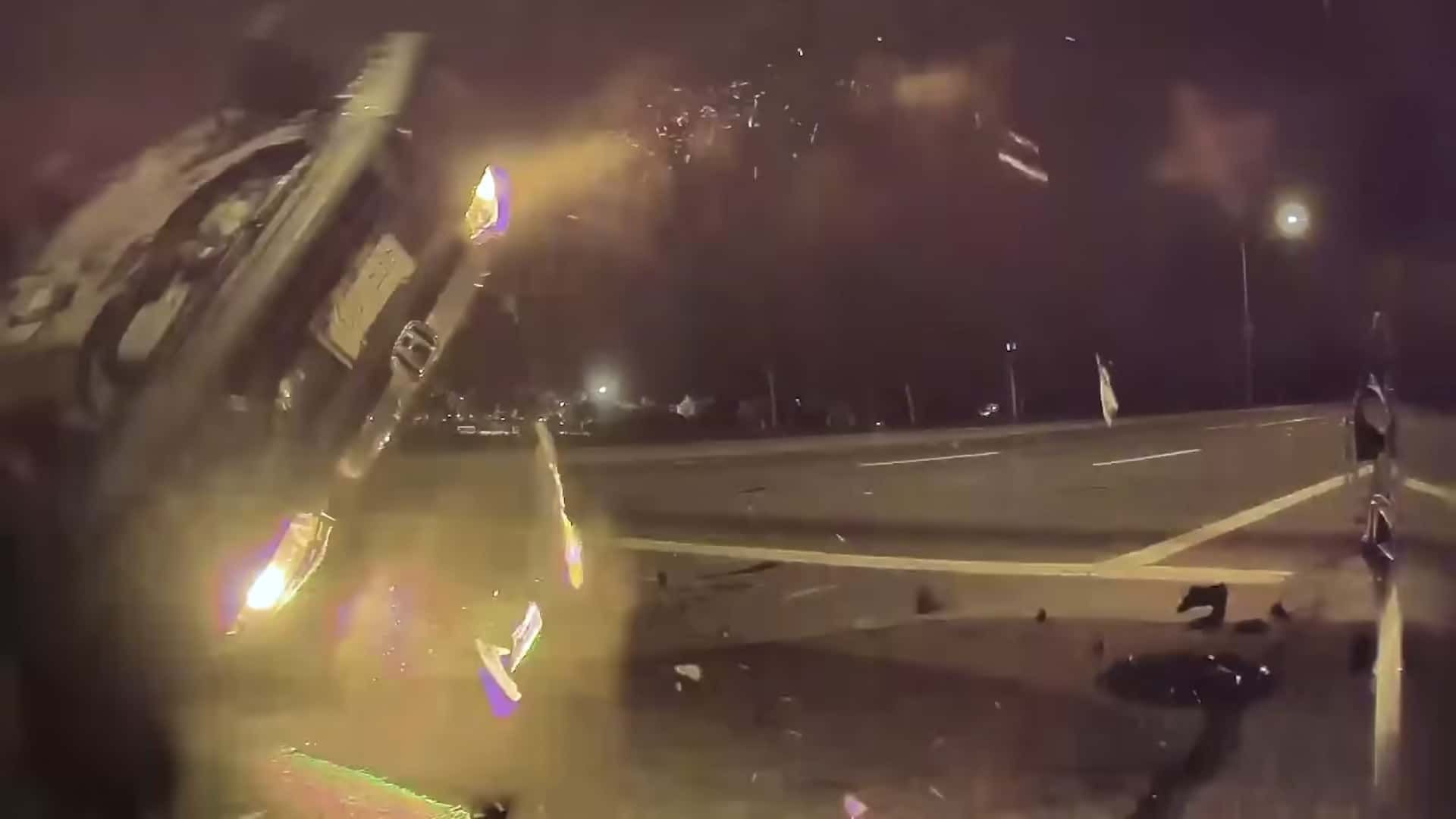 Tesla Dashcam Captures Rear-End Crash That Makes Honda…