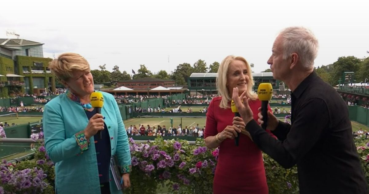 Clare Balding's Wimbledon apology live on BBC has…