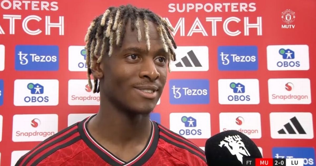 Noam Emeran makes Manchester United promise after…