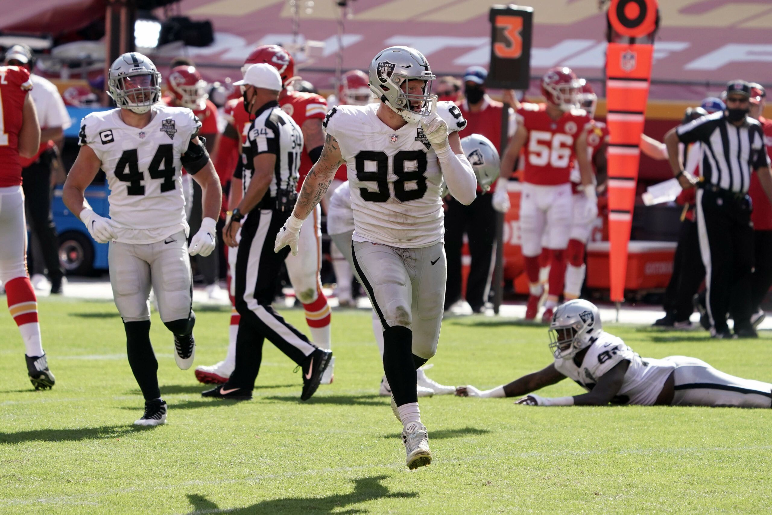 Raiders have three superstars to build around going…