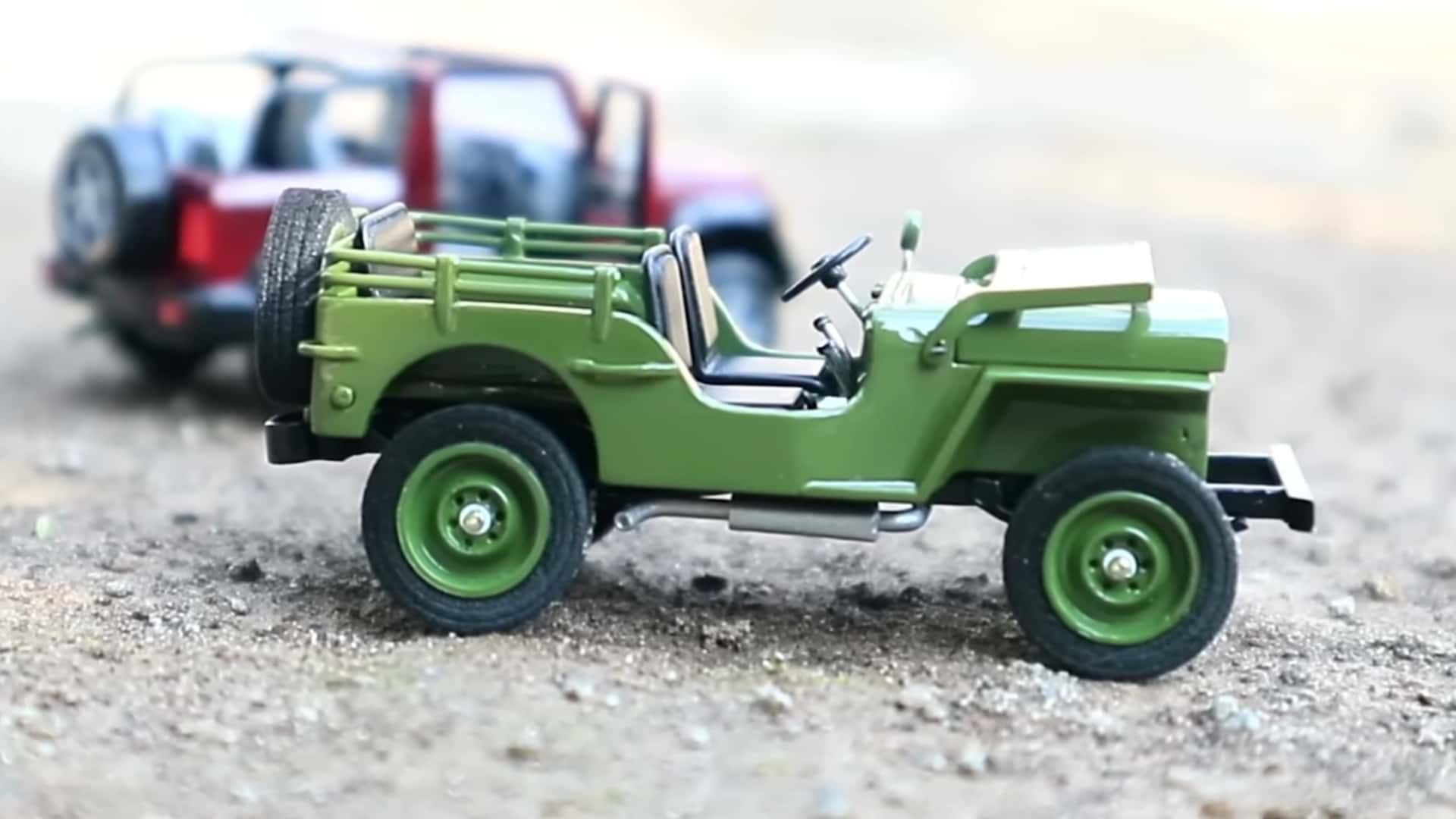 Watch Tiny Jeep Model Made From Scratch Come To Life…