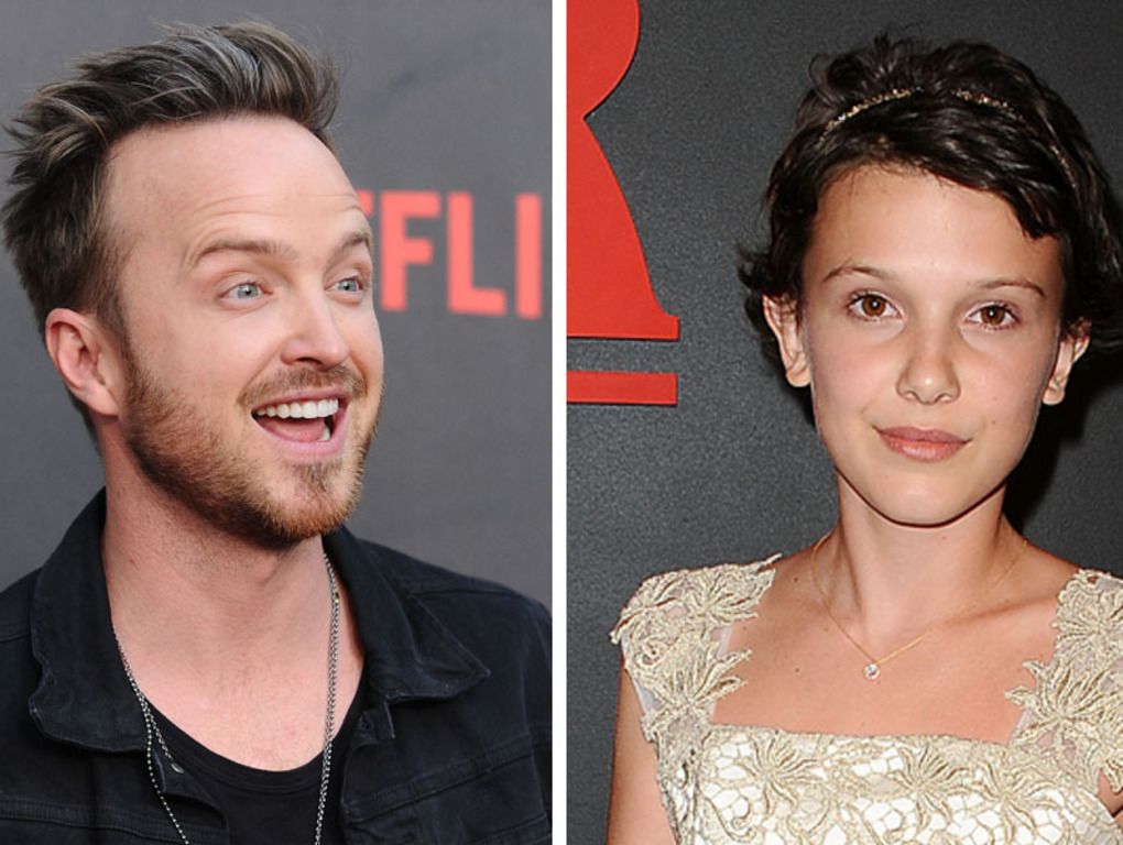 Aaron Paul lost it interviewing Stranger Things star…