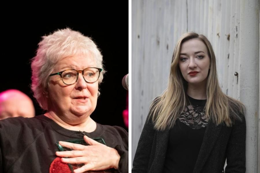 Janey Godley in bid to support Scots singer facing…