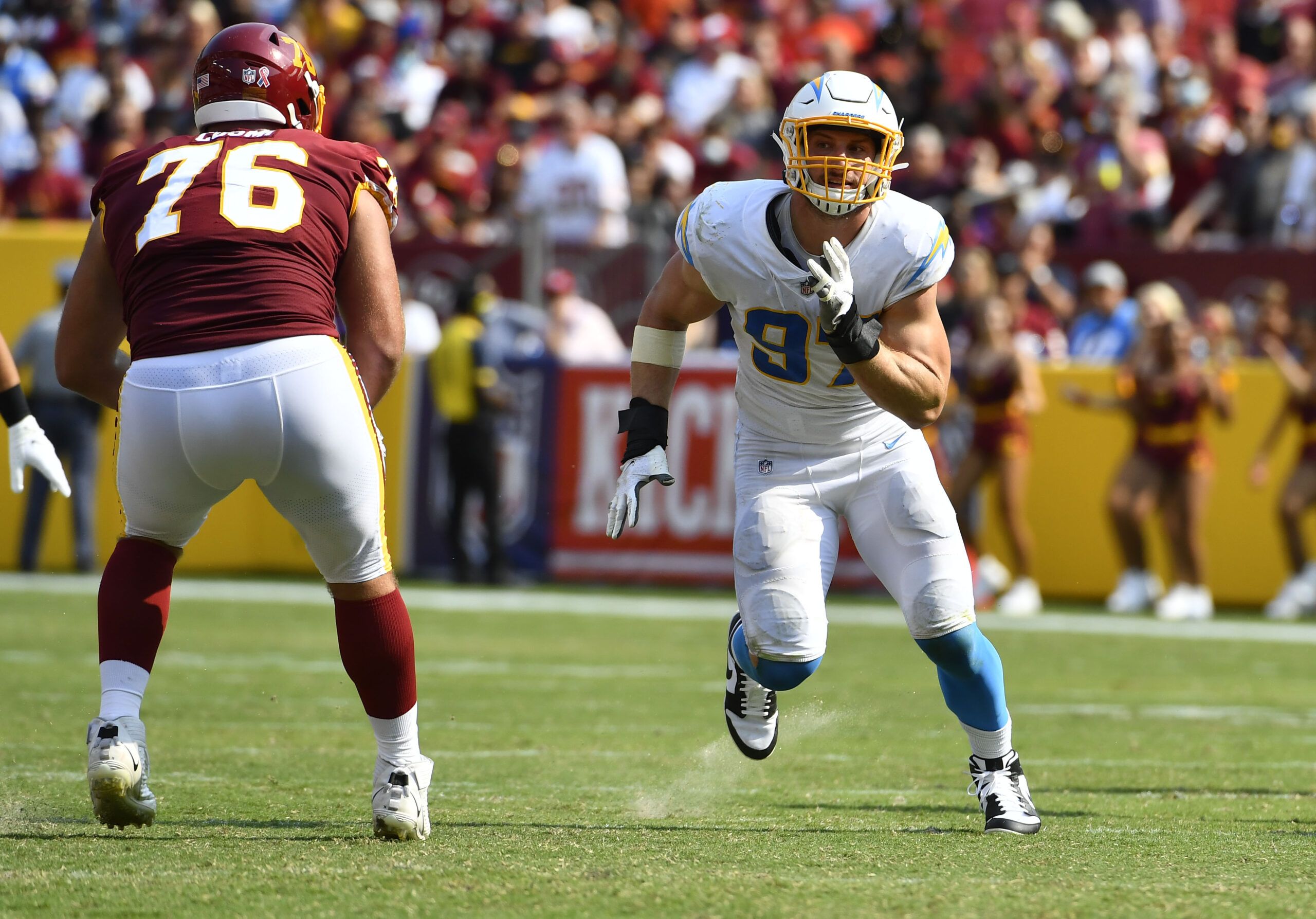 Projecting the Chargers’ edge defender depth chart in…