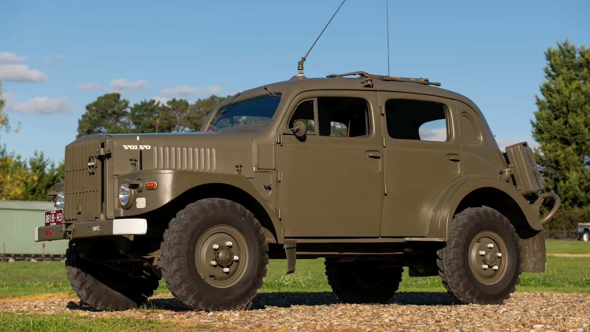 1953 Volvo Military Truck Looks Indestructible, And…