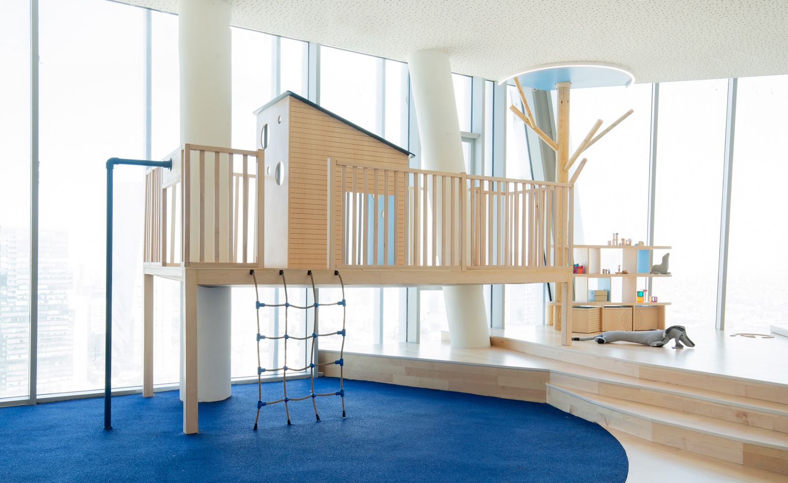 Sarit Shani Hay’s office playground brings childcare…