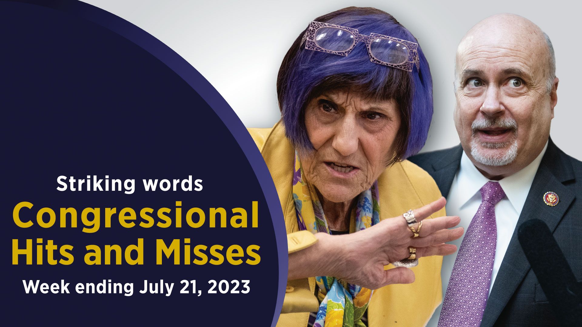 Striking words — Congressional Hits and Misses - Roll…