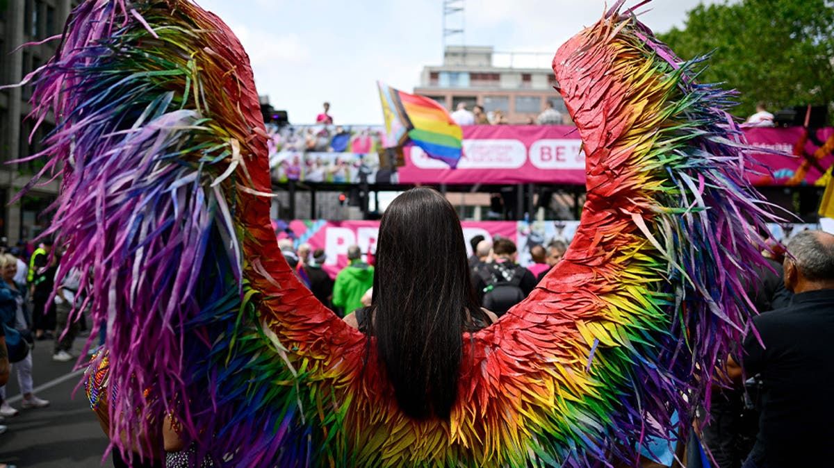 Watch as Christopher Street Day Pride parade takes…