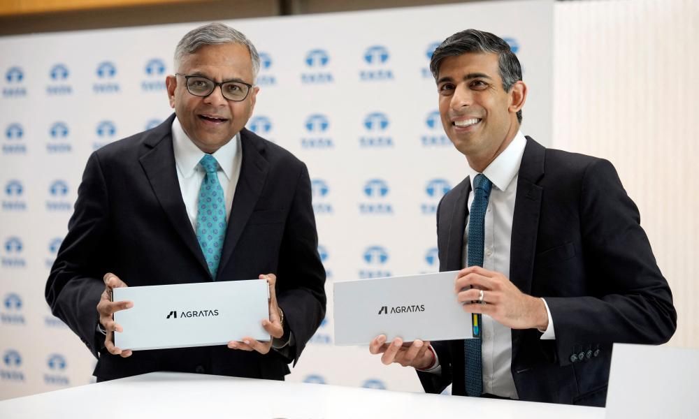 Tata’s gigafactory gives Britain’s battery industry…