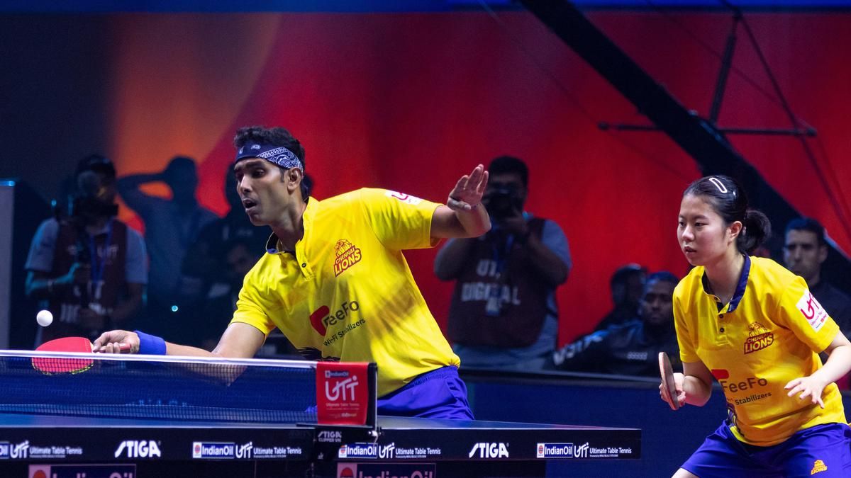 Ultimate Table Tennis: Sharath Kamal takes Chennai…