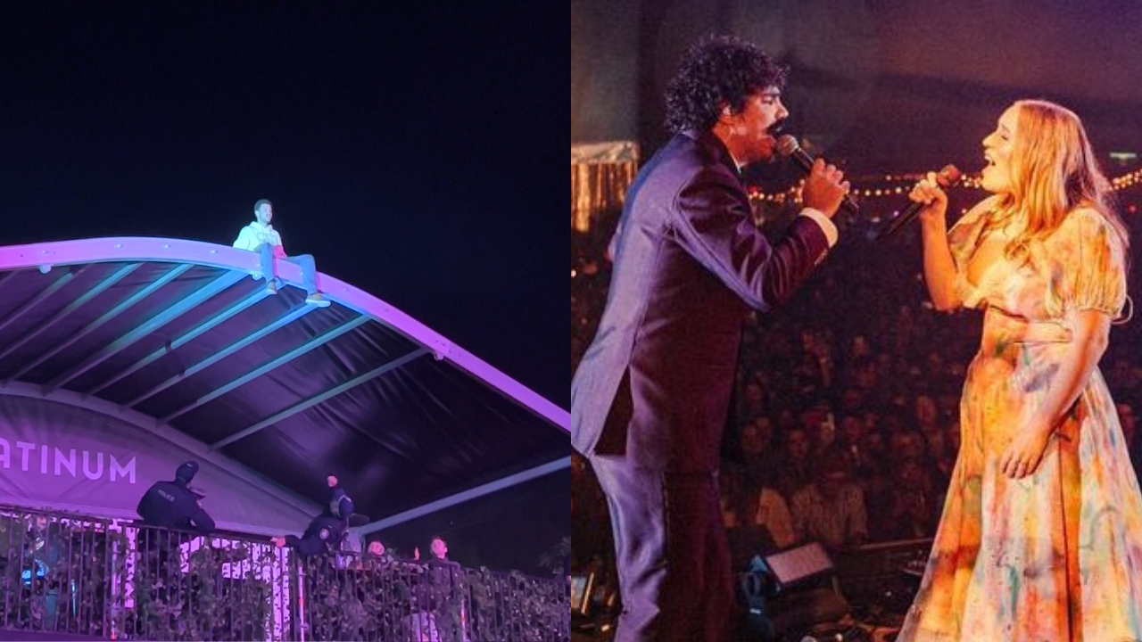 Watch Tony Armstrong Jump On Stage With Jack River,…