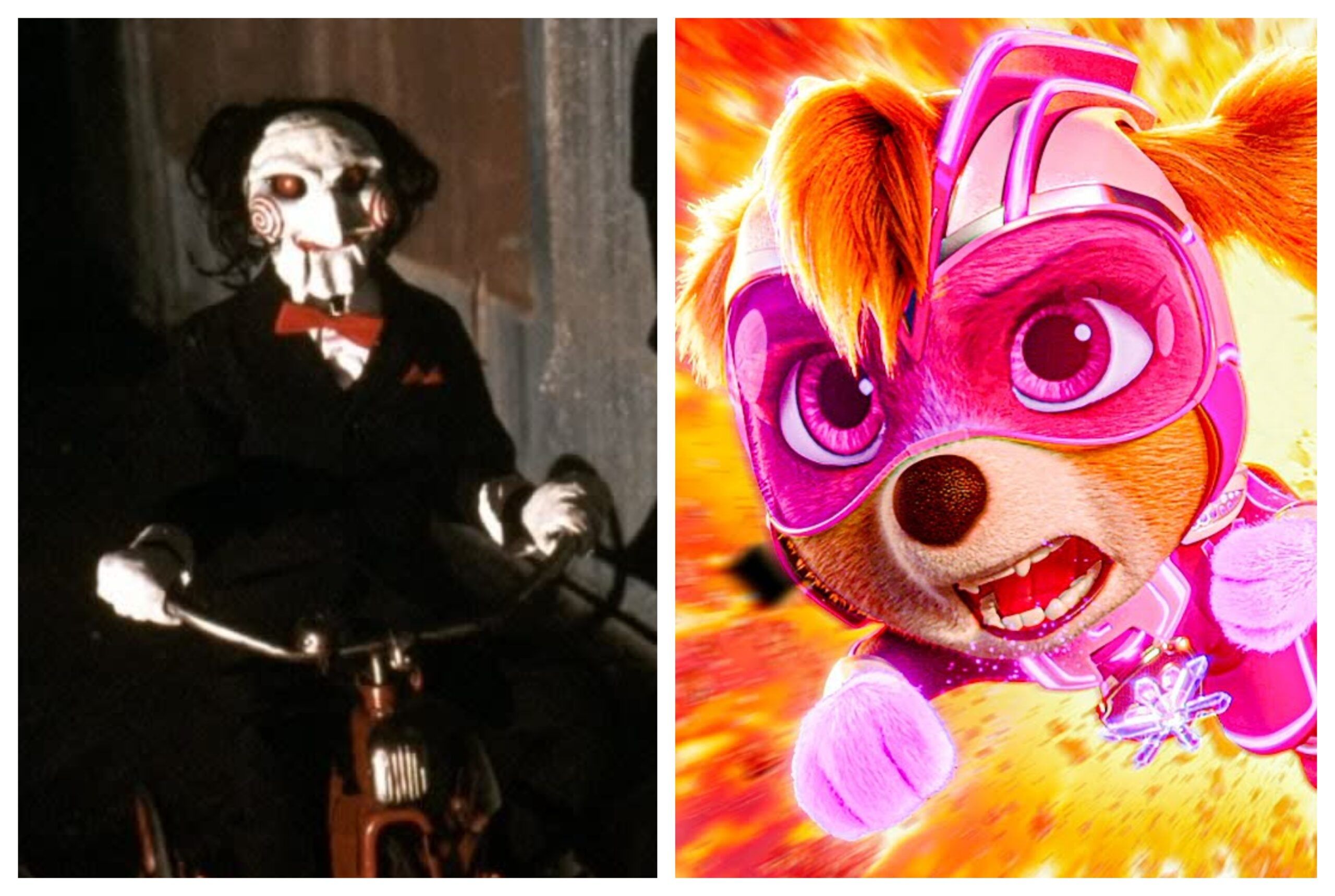 Meet Saw Patrol, the new Saw/PAW Patrol double feature…