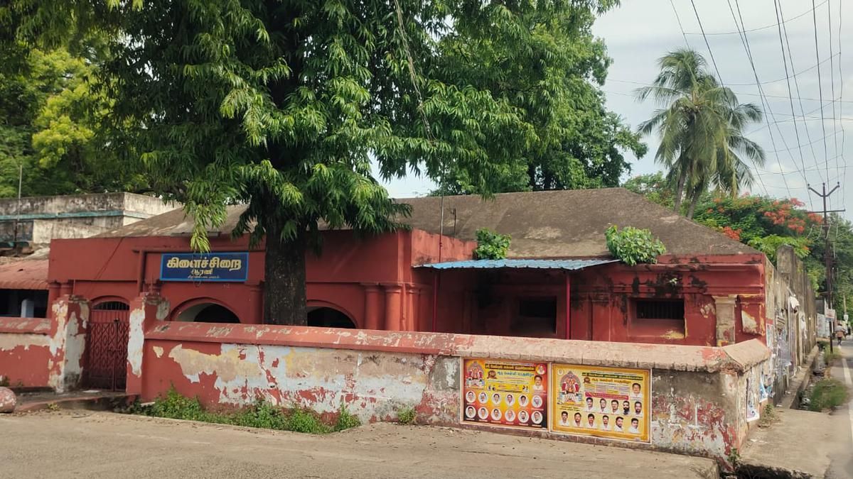 A sub-jail in Arani town built by Marathas to be…