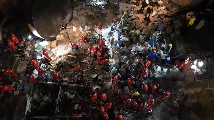 China: 11 killed as roof collapses at school gymnasium…