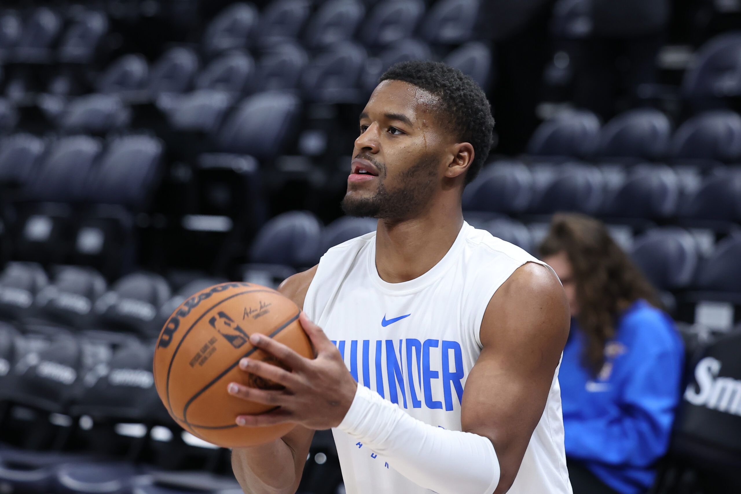 Report: Former Thunder Jared Butler signs two-way deal…