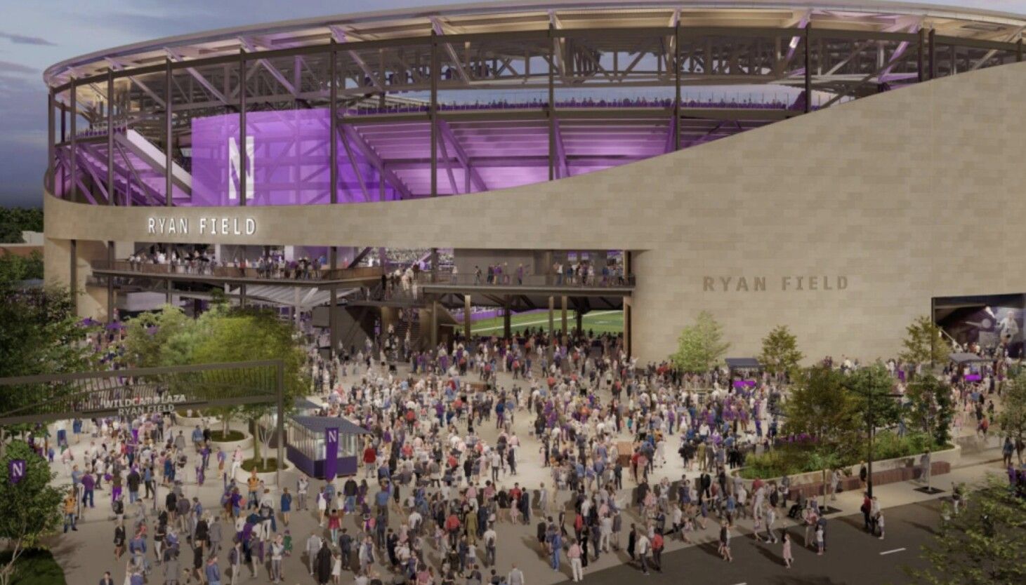 Northwestern’s plan to rebuild Ryan Field will cause…