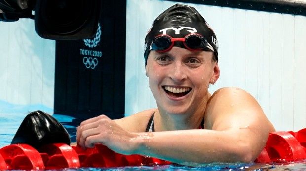 Katie Ledecky Matches Michael Phelps Record With…
