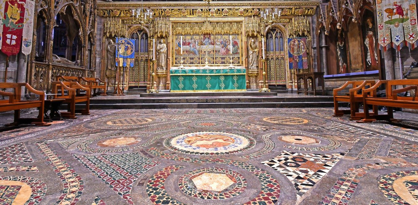 I toured Westminster Abbey's Cosmati pavement in my…