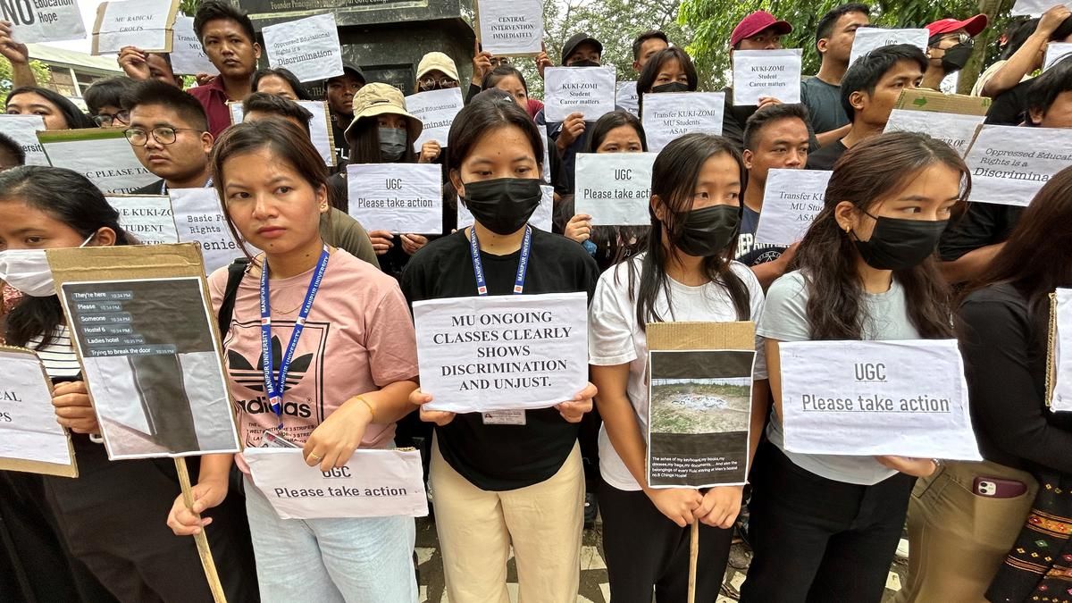 Manipur University’s Kuki-Zomi students plead for a…