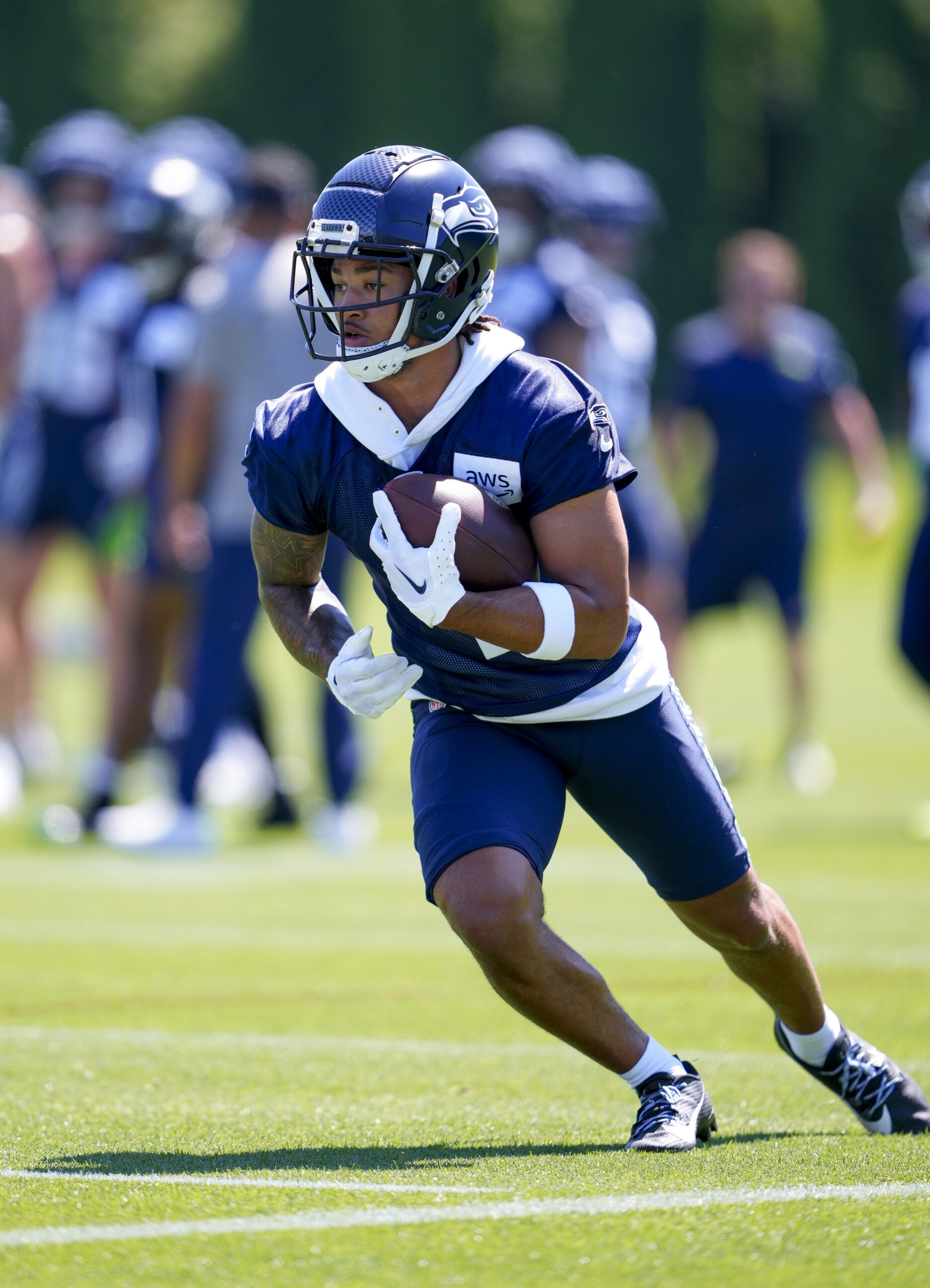 Geno Smith on rookie WR Jaxon Smith-Njigba: ‘He can do…