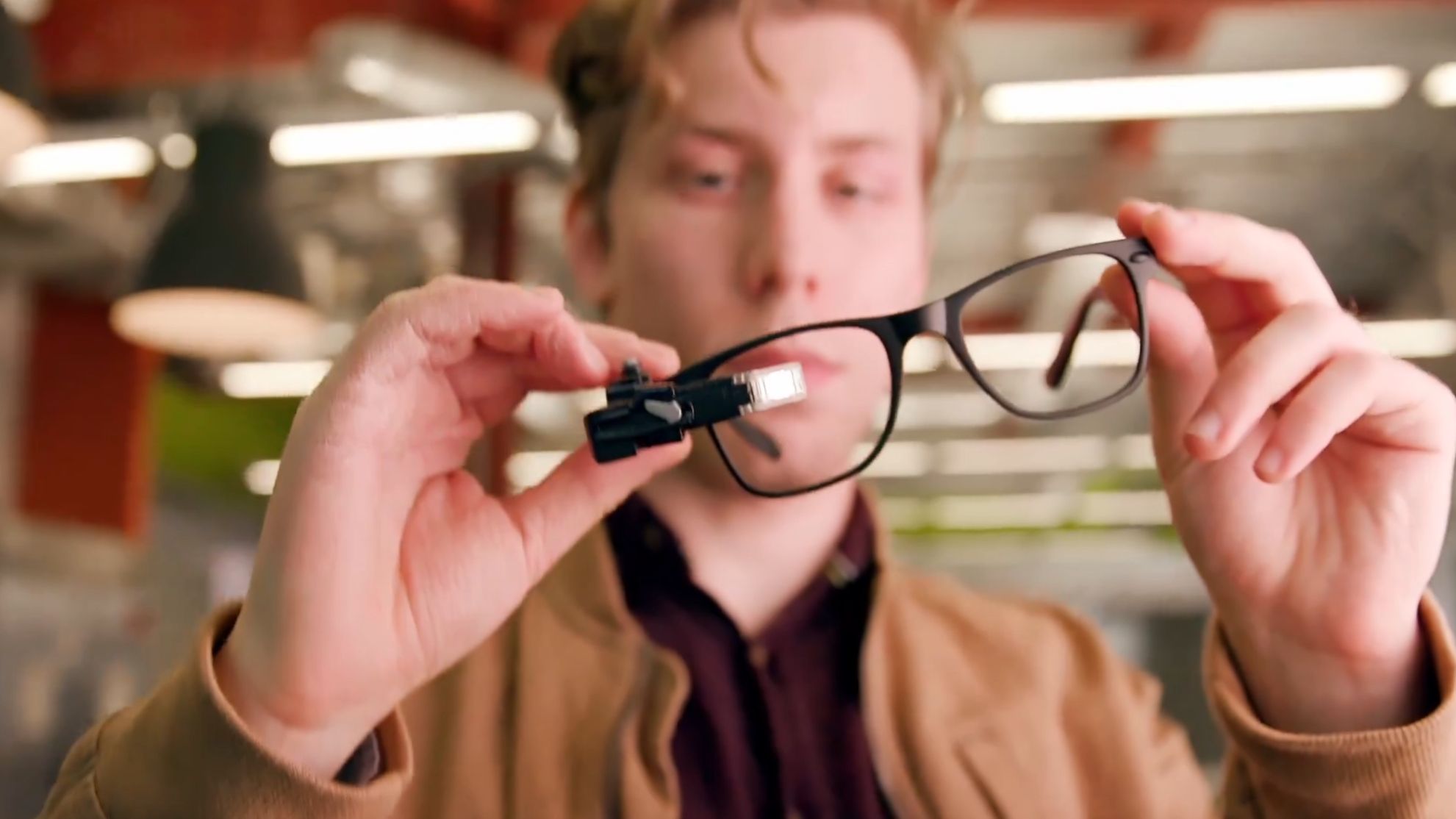 Student startup develops IRL closed caption glasses…