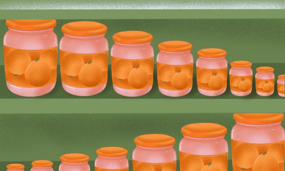 The curse of shrinkflation: how food is being sneakily…