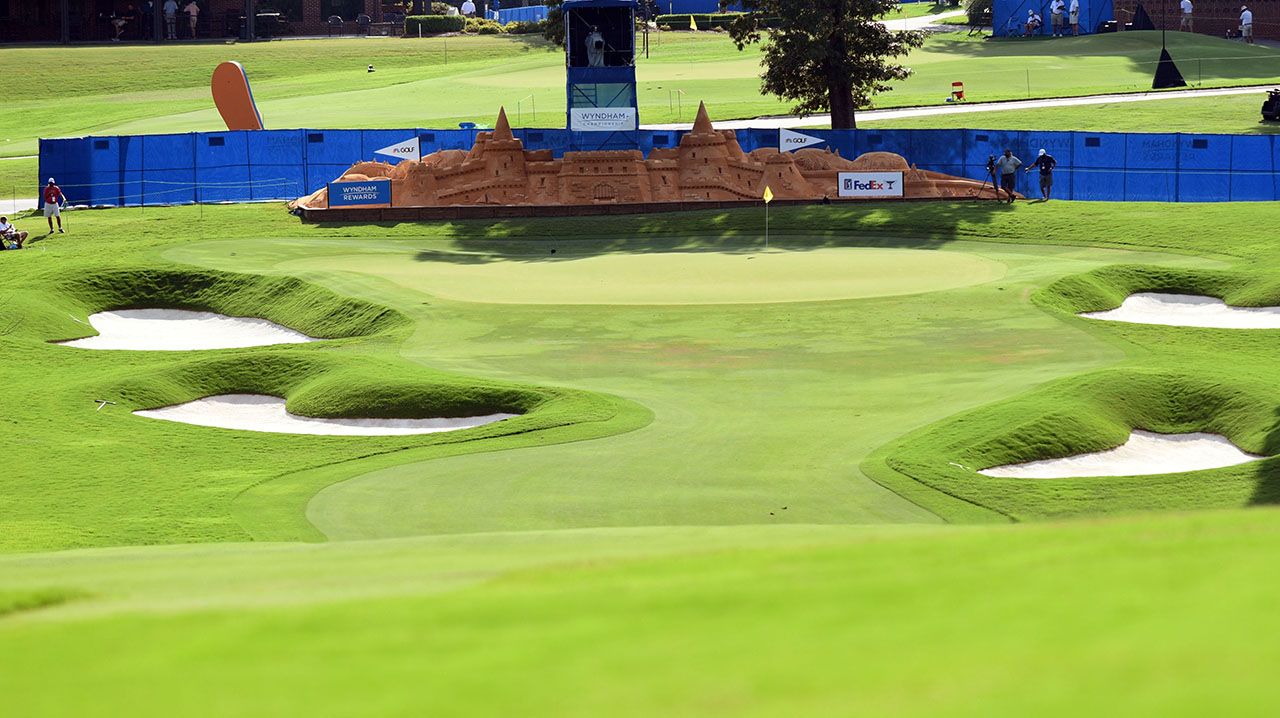 Check the yardage book: Sedgefield Country Club for…