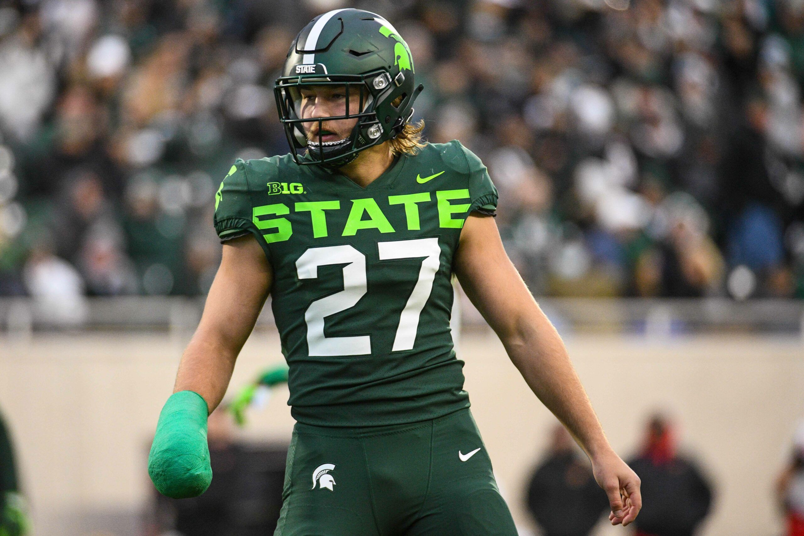 Michigan State football LB Cal Haladay named to Bronko…