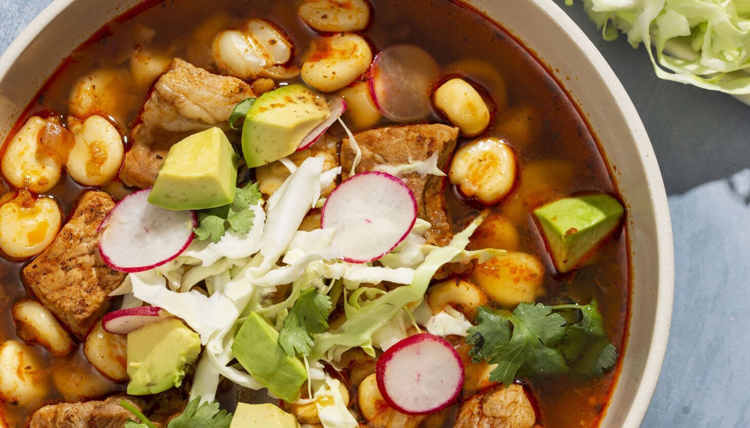 Menu planner: Slow-cooker pork pozole is flavorful and…