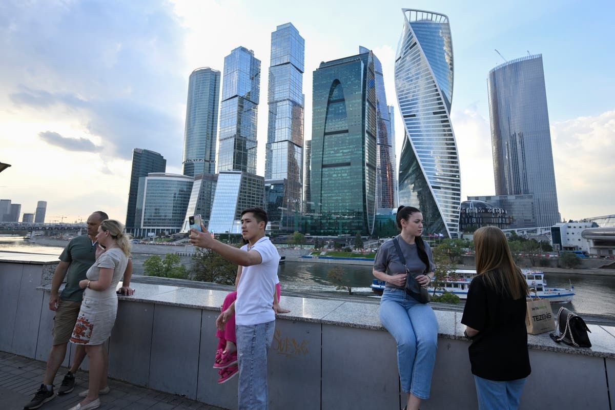 Drone attacks in Moscow’s glittering business district…