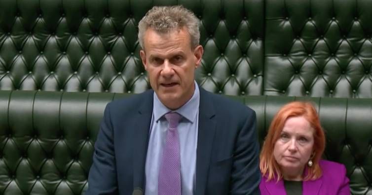 Crakanthorp tells Parliament he 'unfortunately'…
