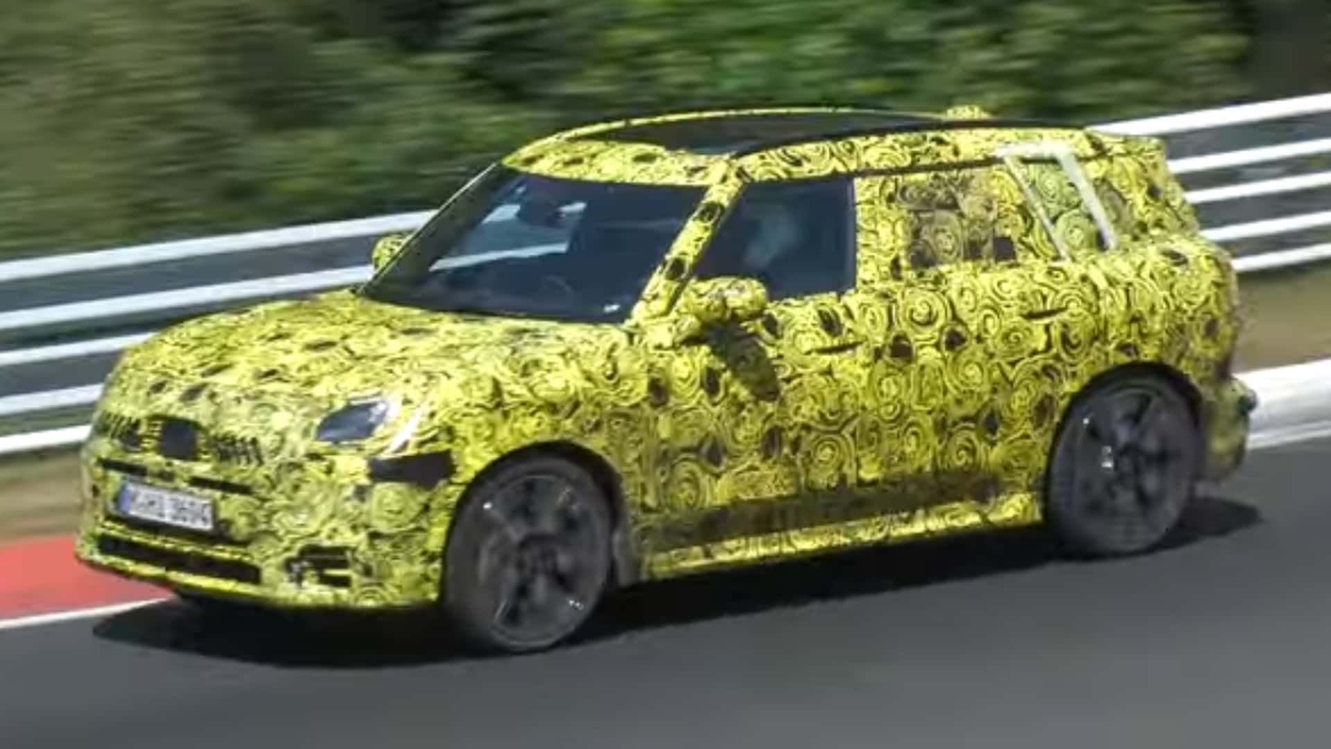 Next-Gen Mini Countryman Spied At Nurburgring Could Be…