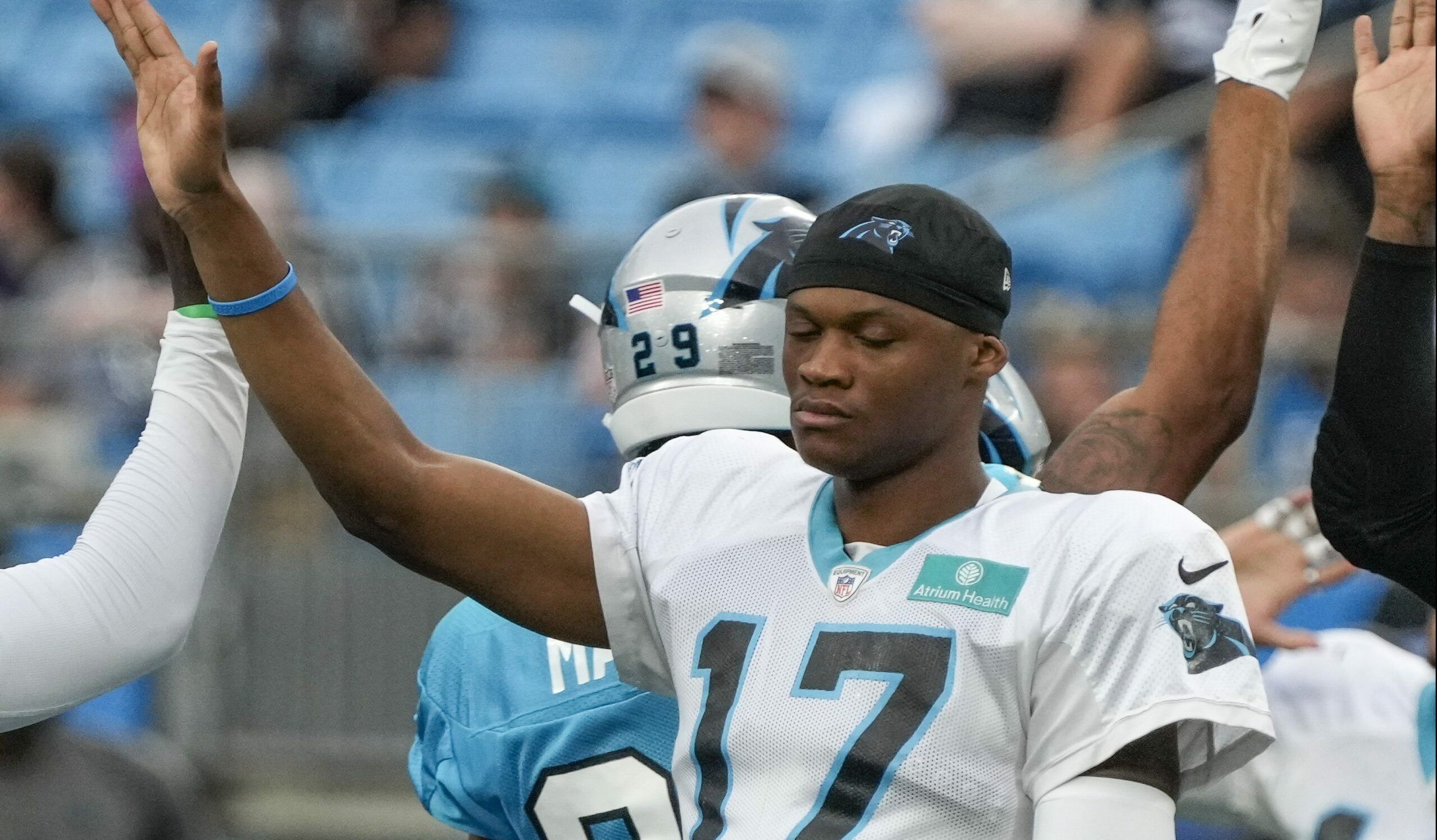 Panthers WR coach Shawn Jefferson on DJ Chark: He’s…
