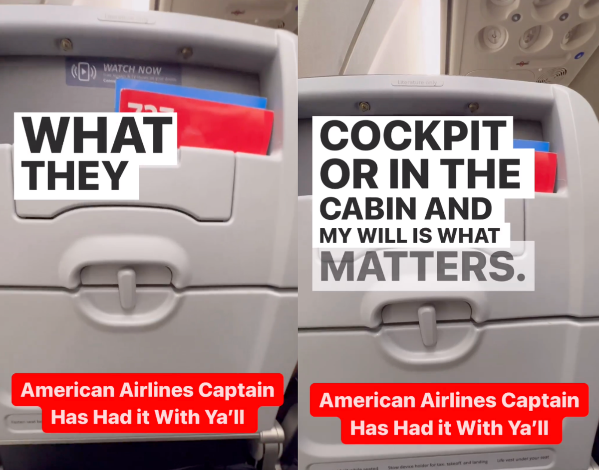 American Airlines captain praised for candid…